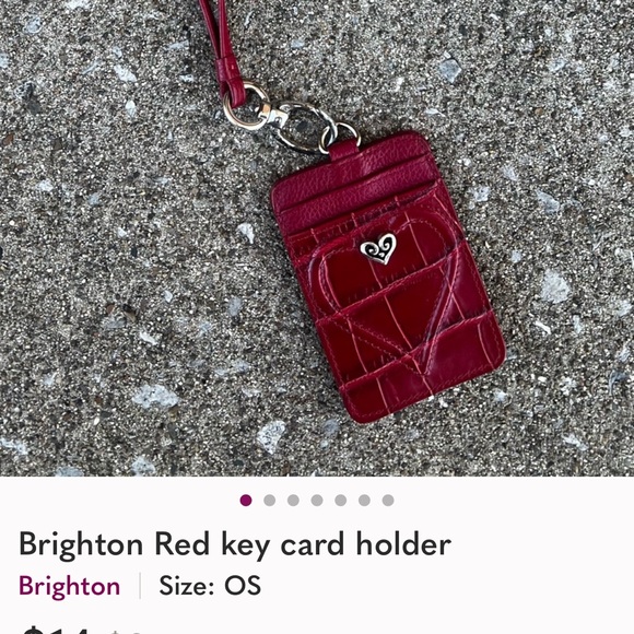 Consuela | Accessories | Consuela Burgundy Card Holder | Poshmark